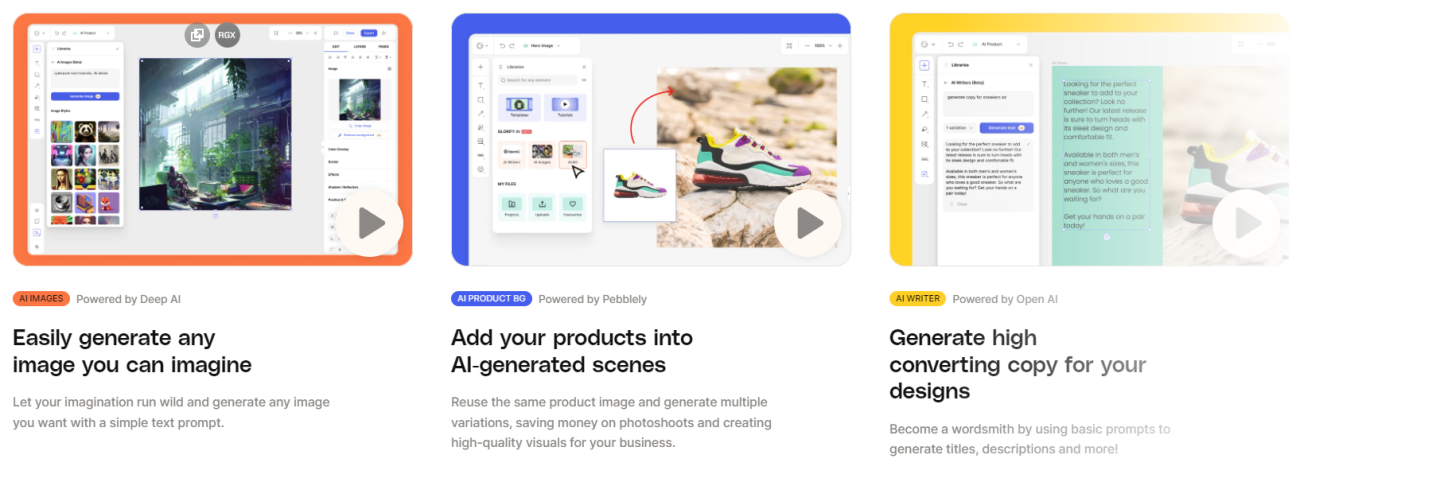AI-Powered Graphic Design with Glorify | Yeymo